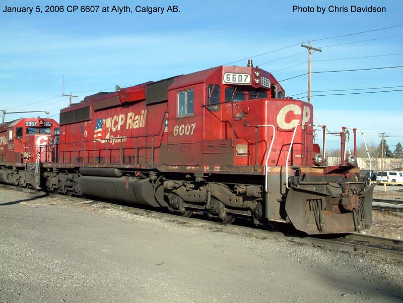 SD40-2 6607